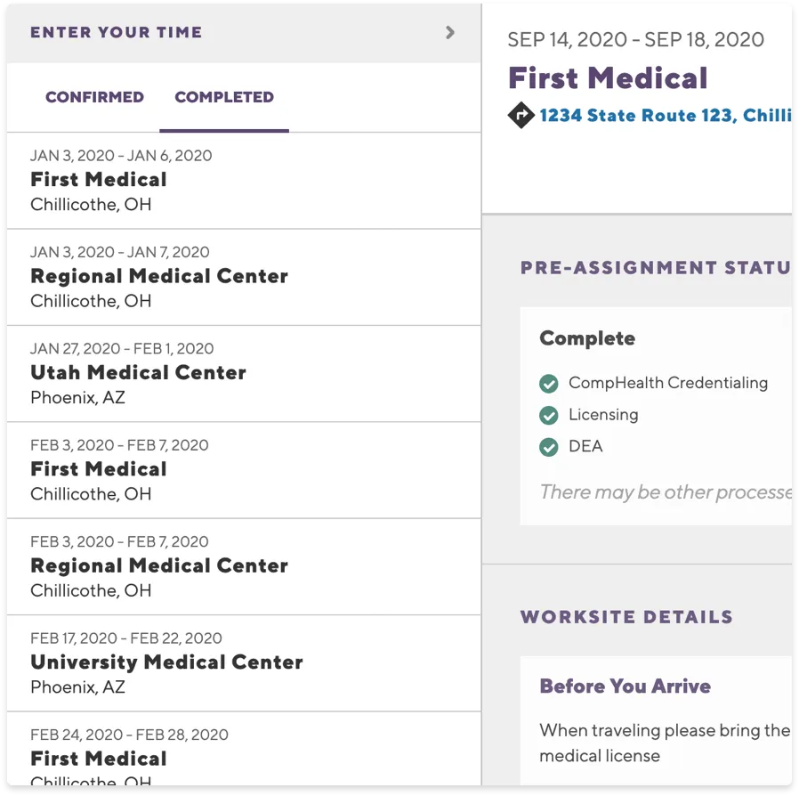 My CompHealth | CompHealth