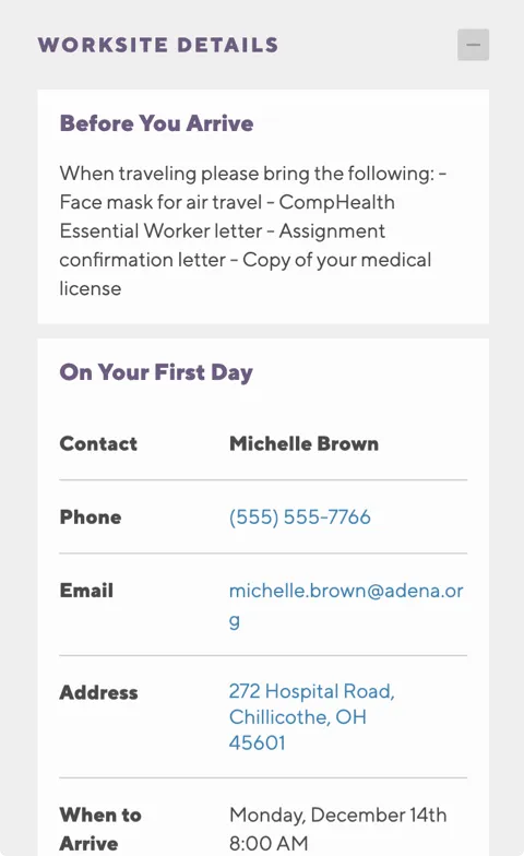 My CompHealth | CompHealth